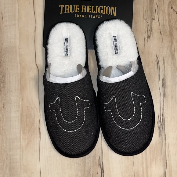 True Religion | Shoes | Nwt Mens True Religion Black Jean Look With ...